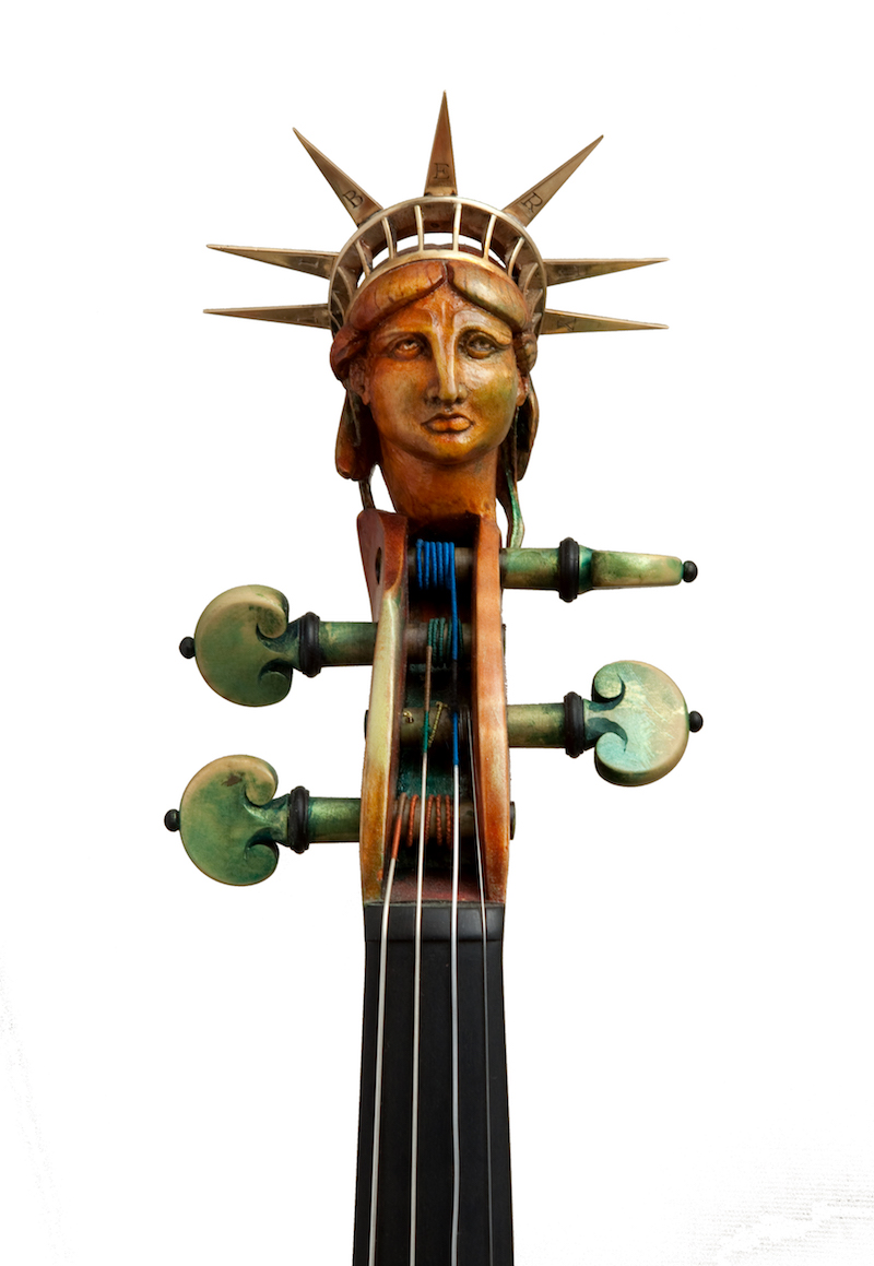 Lady Liberty Violin | Lukas Violins